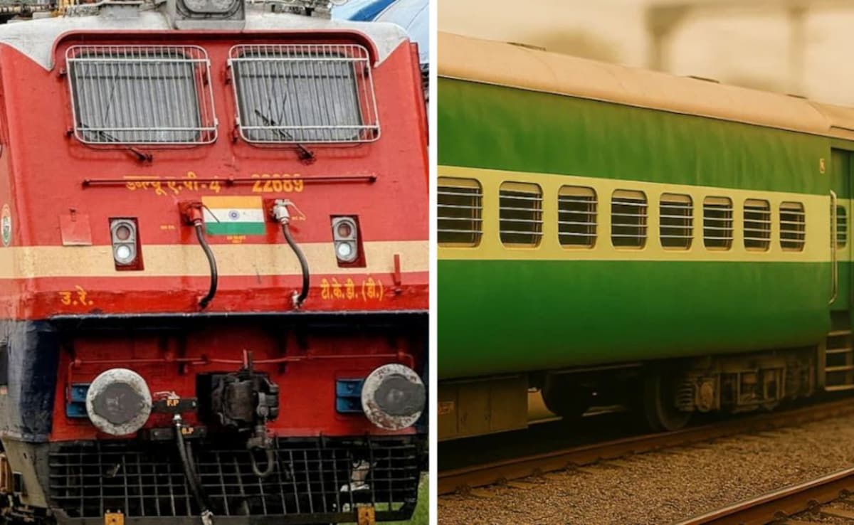 भारतीय ट्रेनों के अलग-अलग रंग क्यों होते हैं? हर कोच के पीछे छिपा है ...