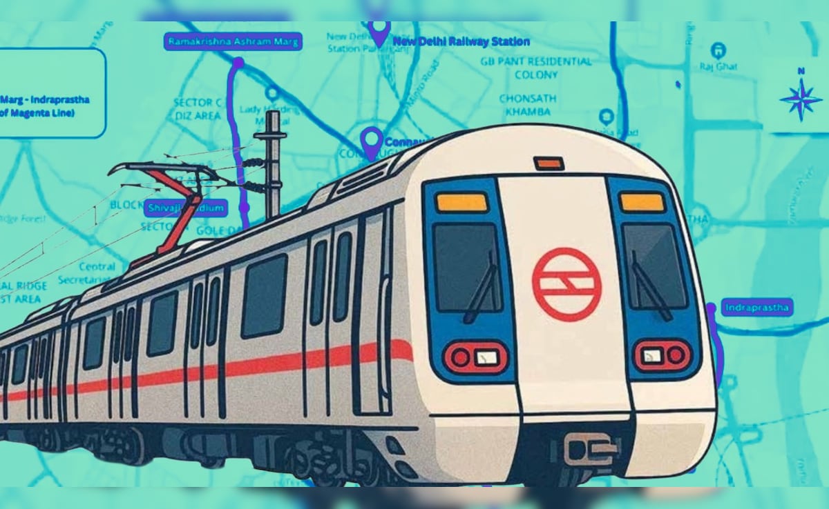 दिल्ली मेट्रो फेज-5A: केंद्रीय सचिवालय बनेगा ट्रिपल इंटरचेंज स्टेशन ...