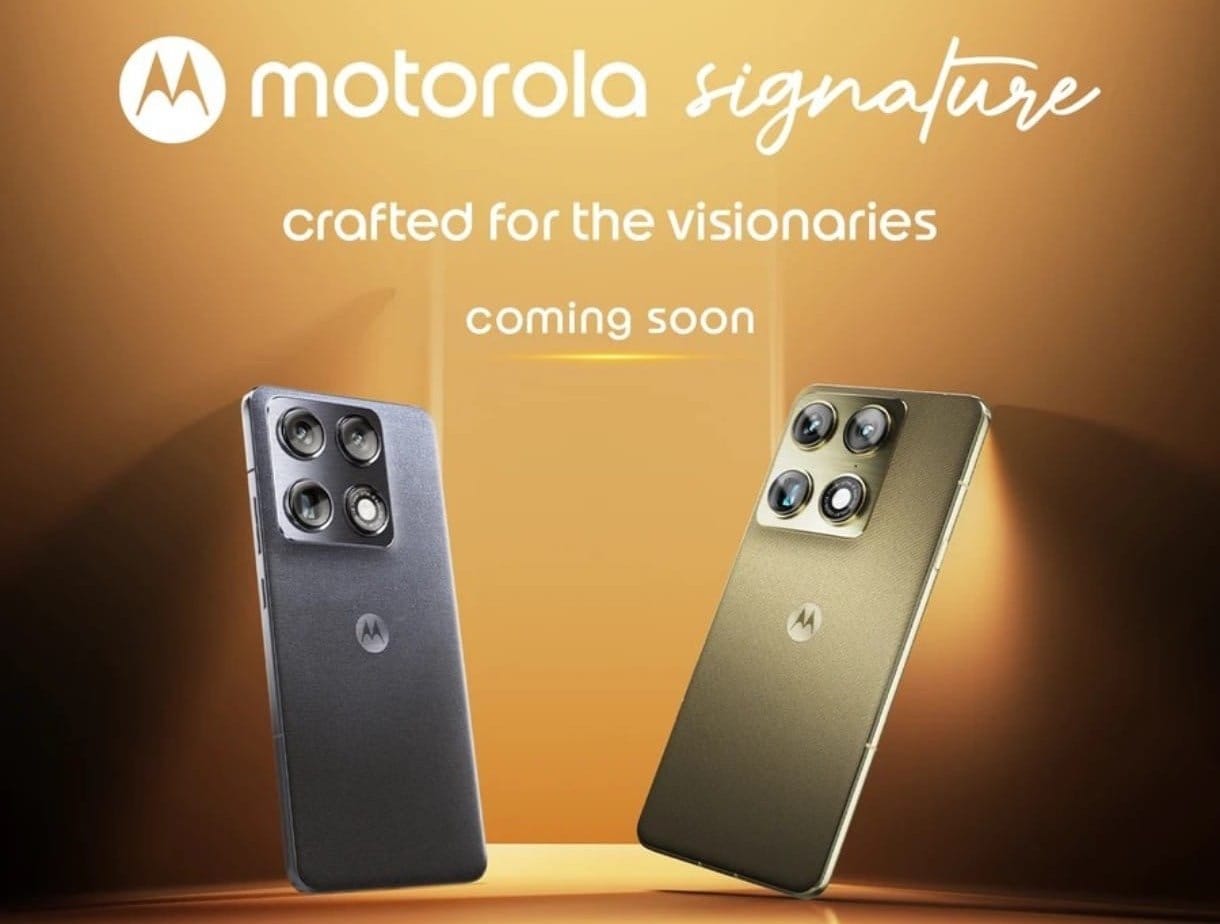 Motorola Signature Specs Reveal Set For Jan. 15 On Flipkart Ahead Of ...