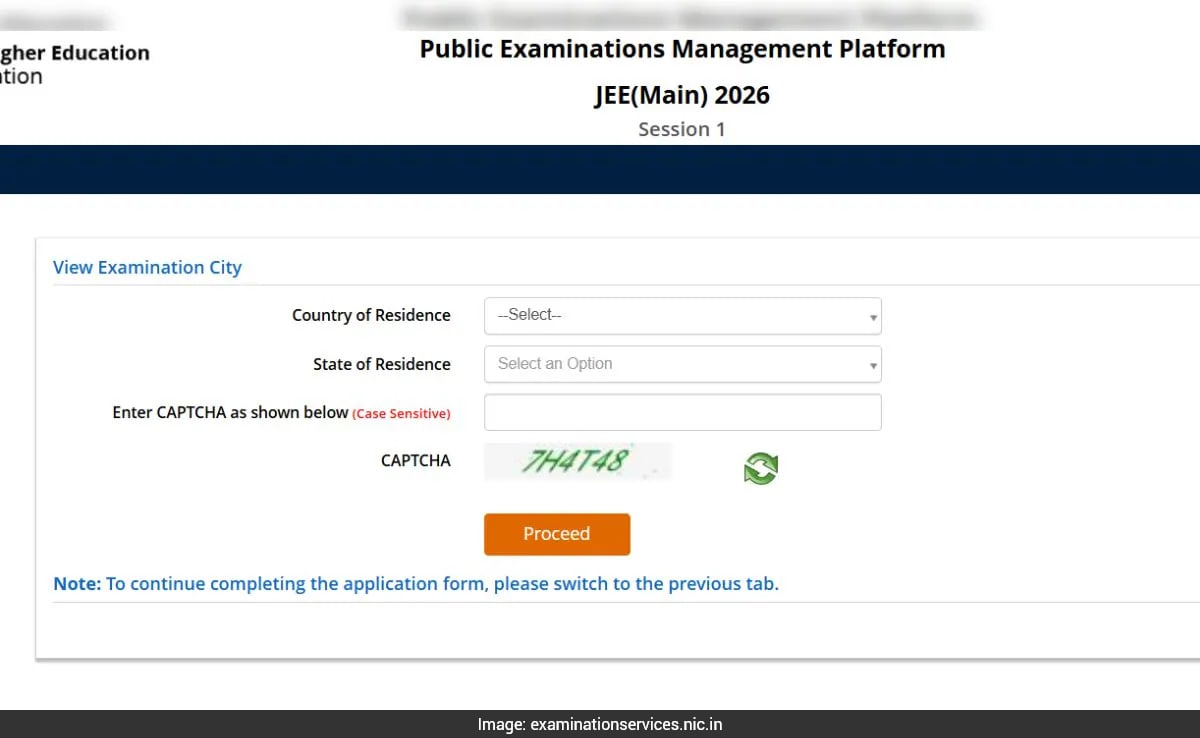 JEE Main 2026 Session 1 City Slips Out: Direct Link To Download Here ...
