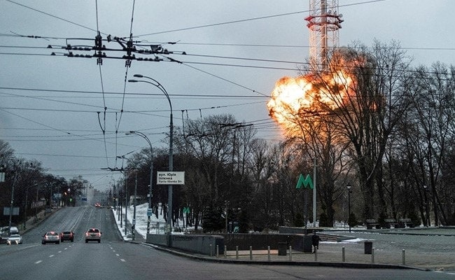 Russia Launches New Strikes On Ukraine As It Mourns 24 Dead