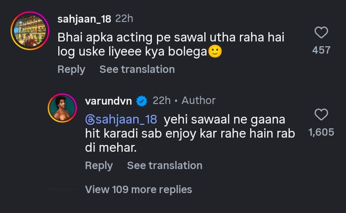 Border 2 Actor Varun Dhawan Claps Back At Trolls Doubting His Acting ...