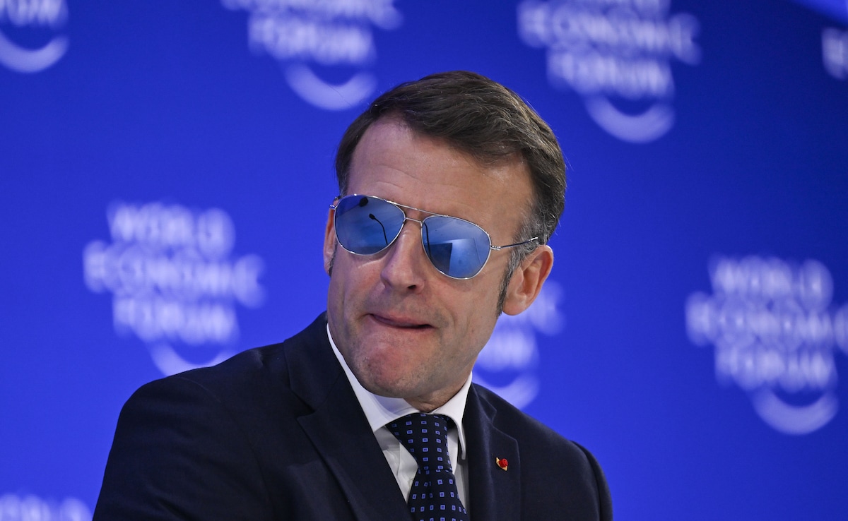 Macron Wore Rs 70,000 Shades To Davos. Shares Went Up, Phone Calls Followed