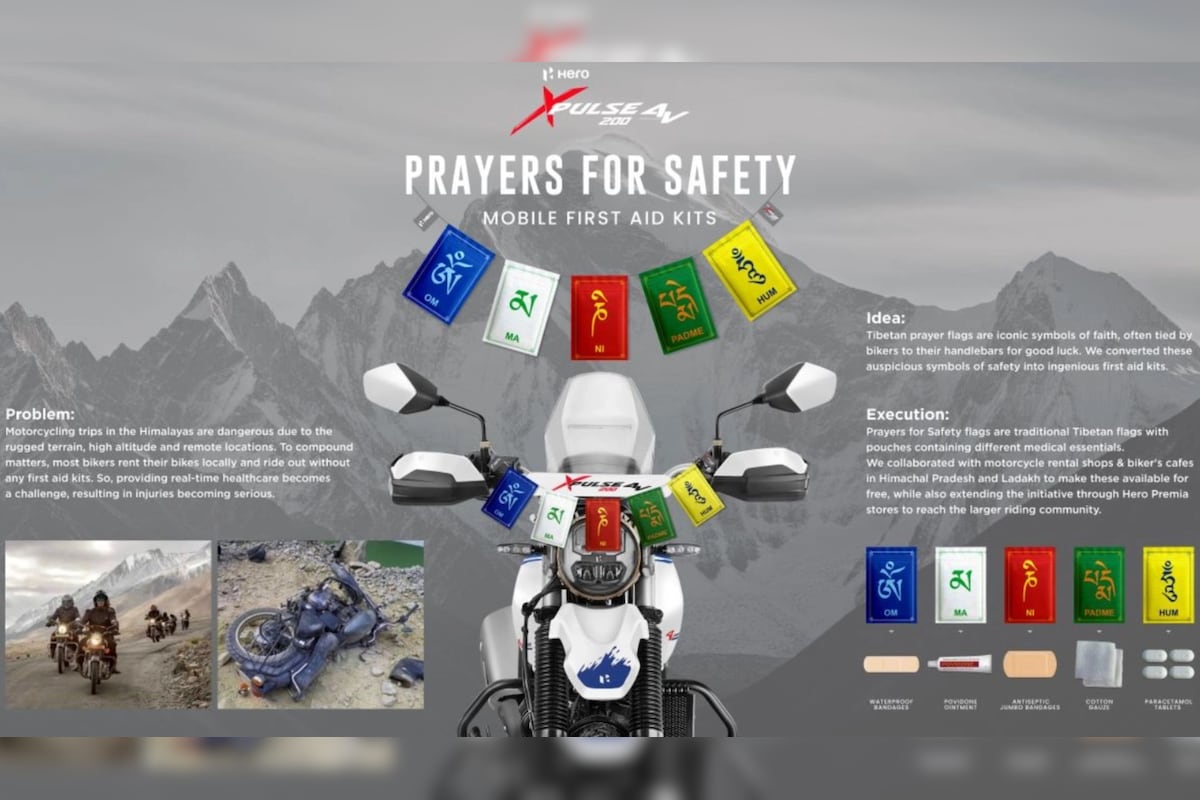 Hero MotoCorp Converts Prayer Flags Into First-Aid Kits For Riders In ...