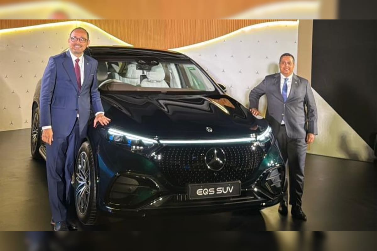 Mercedes-Benz EQS Celebration Edition SUV Launched At Rs 1.34 Crore ...