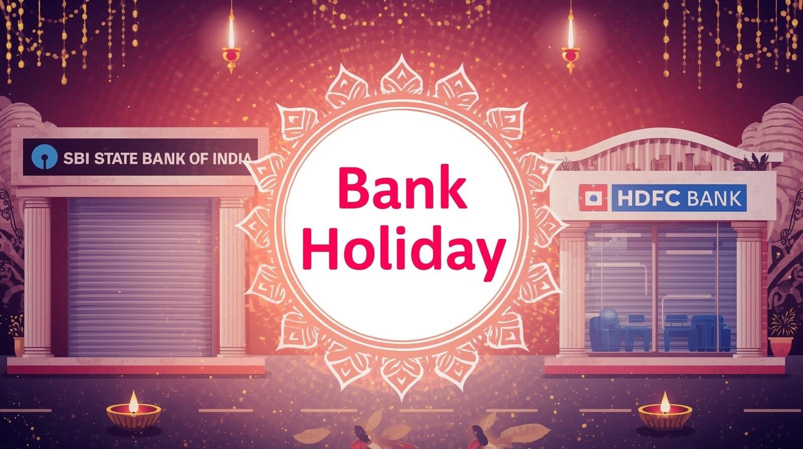 Bank Holiday Today: Are Banks Open Or Closed On October 20 For Diwali 2025