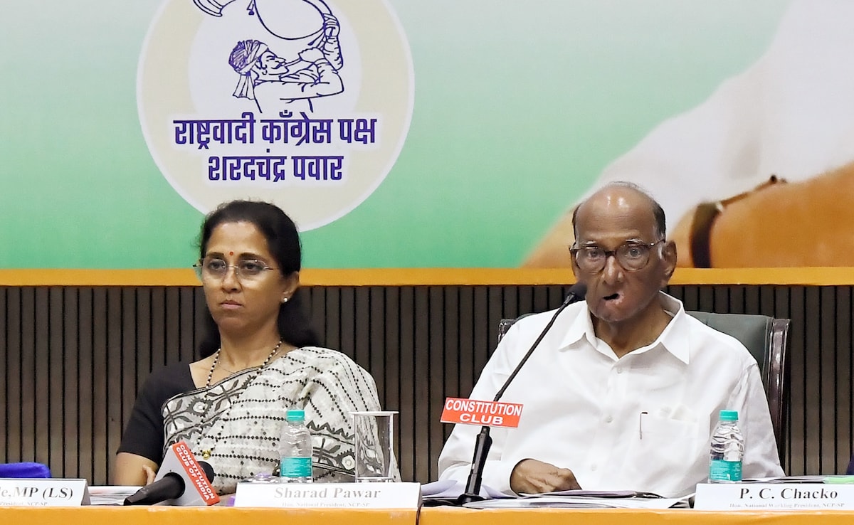 Sharad Pawar and Supriya Sule Skip Sunetra Pawar’s Historic Oath ...