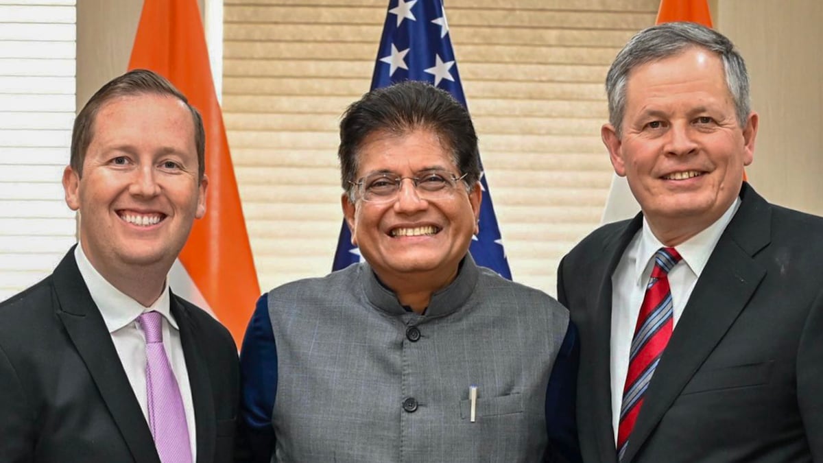 Piyush Goyal Meets US Ambassador Sergio Gor, Senator Steve Daines Amid ...