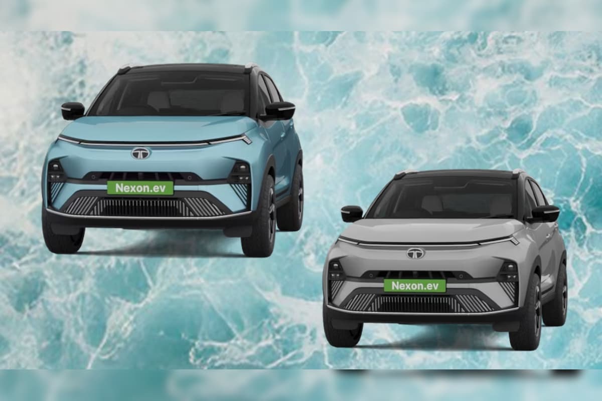 Tata Nexon.ev 45 Variants Get Two New Colours; Check Details
