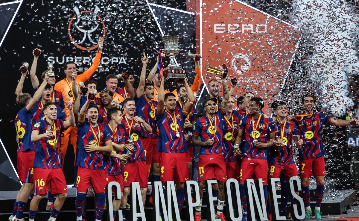 Barcelona vs Real Madrid Highlights | Supercopa De Espana Final ...