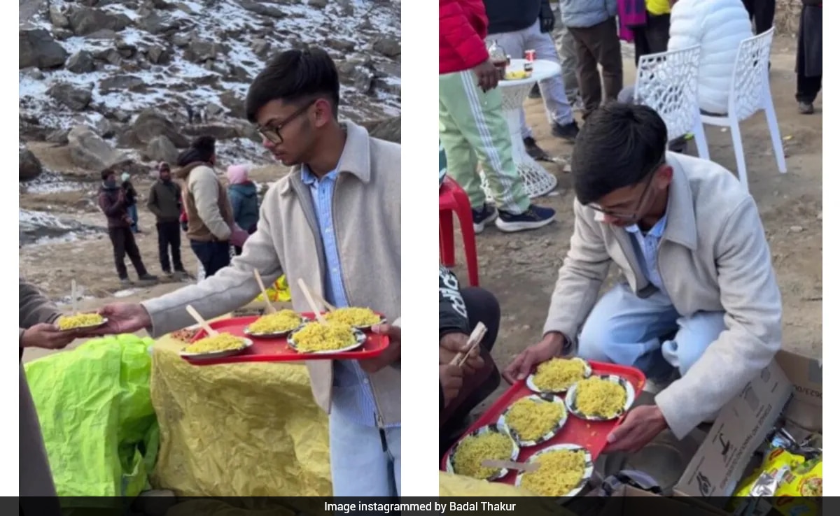 Viral Video: Content Creator Sells Maggi In The Mountains For A Day ...