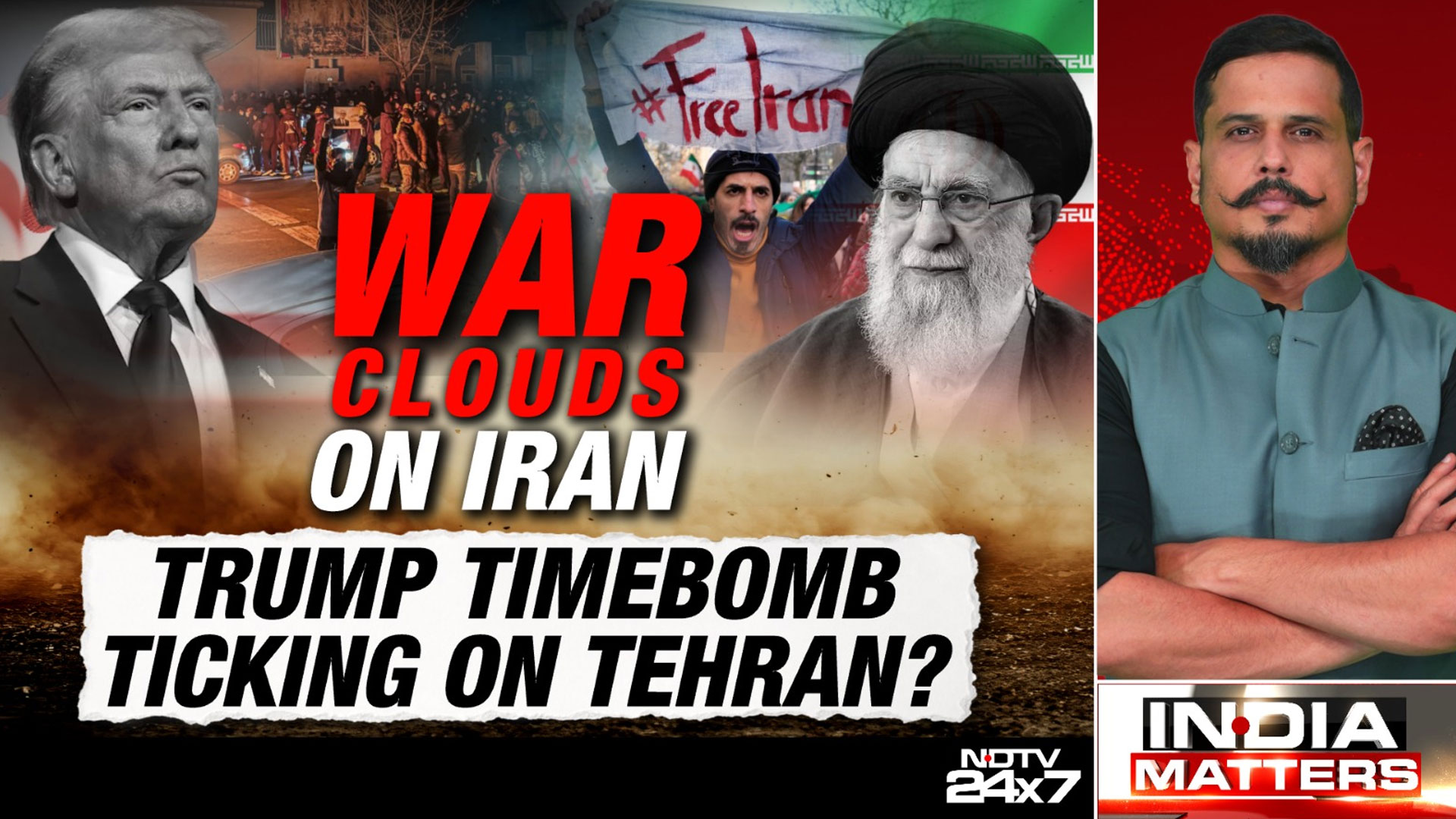 Trump All Set For Khamenei Hunt: Iran is Now On Trump's Clock