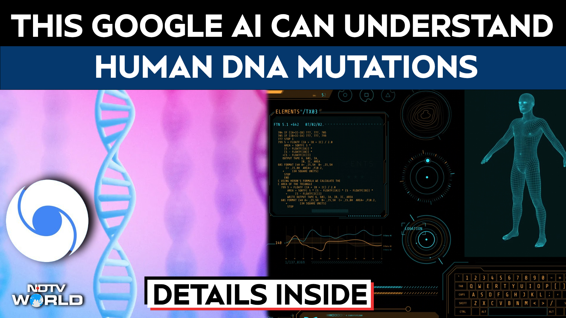 Google DeepMind Unveils New AI Tool To Understand DNA Mutations