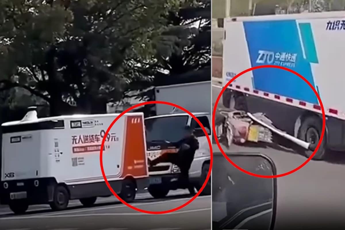 Self-Driving Courier Vans In China Turning Out To Be A Menace Shows ...