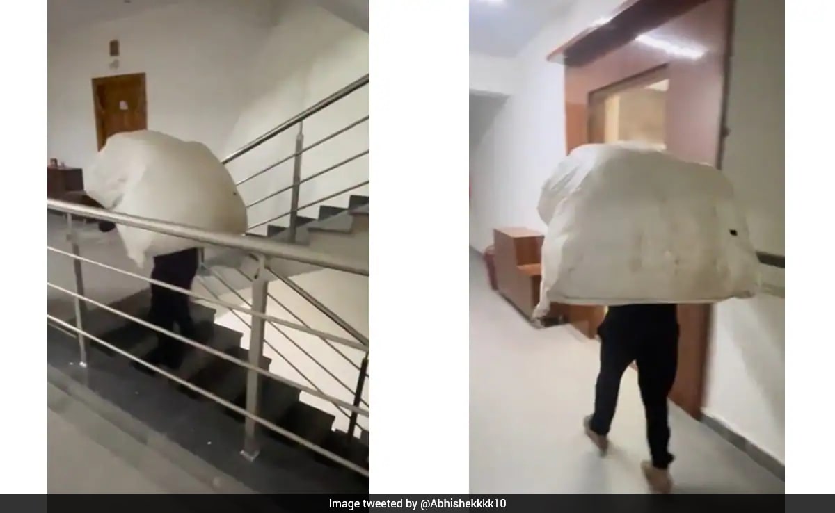 Internet Slams Housing Society After Video Shows Delivery Agent ...