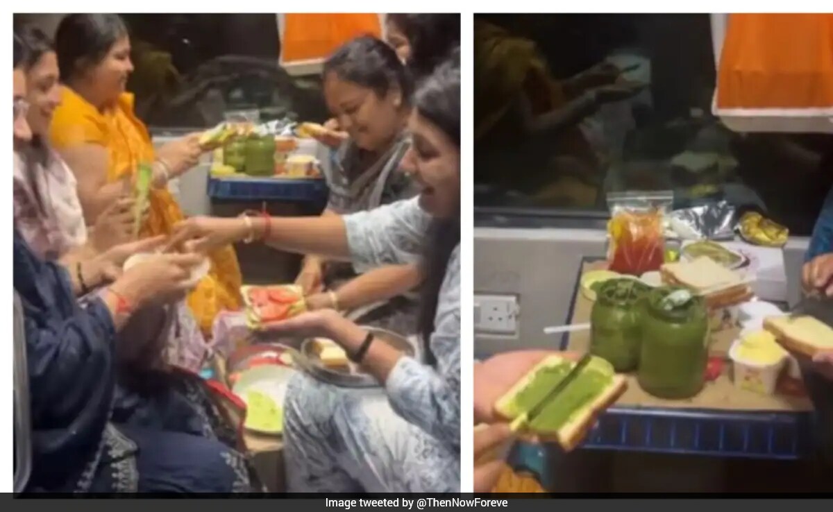 Video Of Family Making Sandwiches Inside Train Divides Internet: "What ...