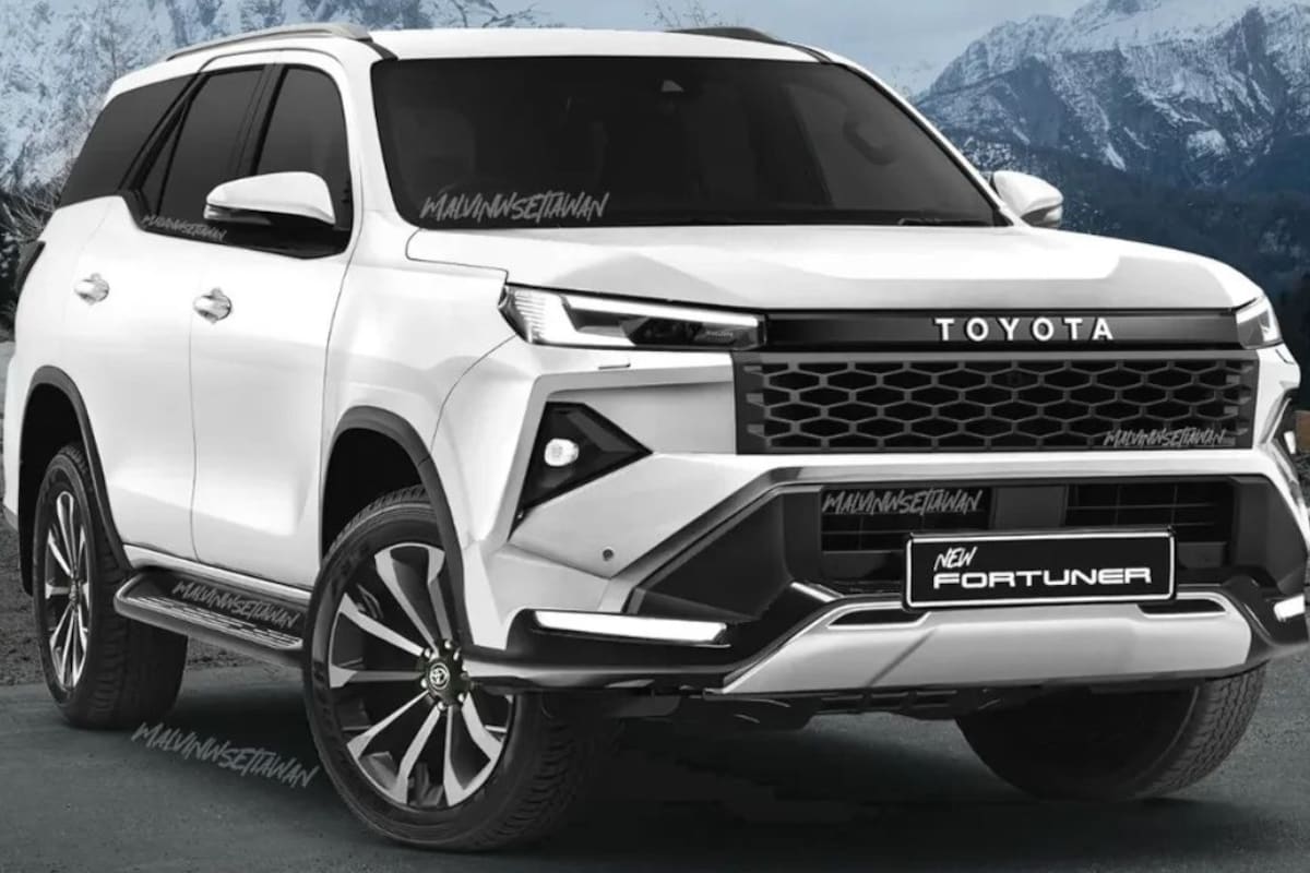 2026 Toyota Fortuner Imagined Based On New Spy Images; Looks Rad
