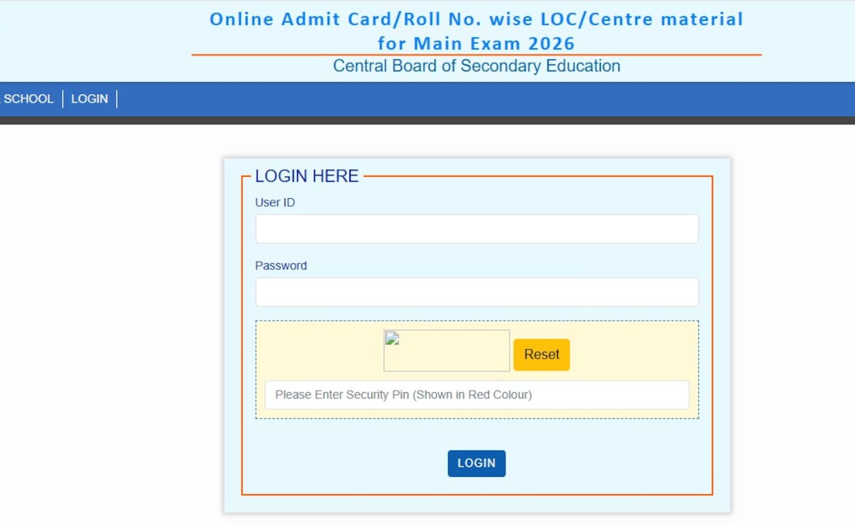 CBSE Admit Card 2026 Out: Download Class 10, 12 Hall Tickets Via ...