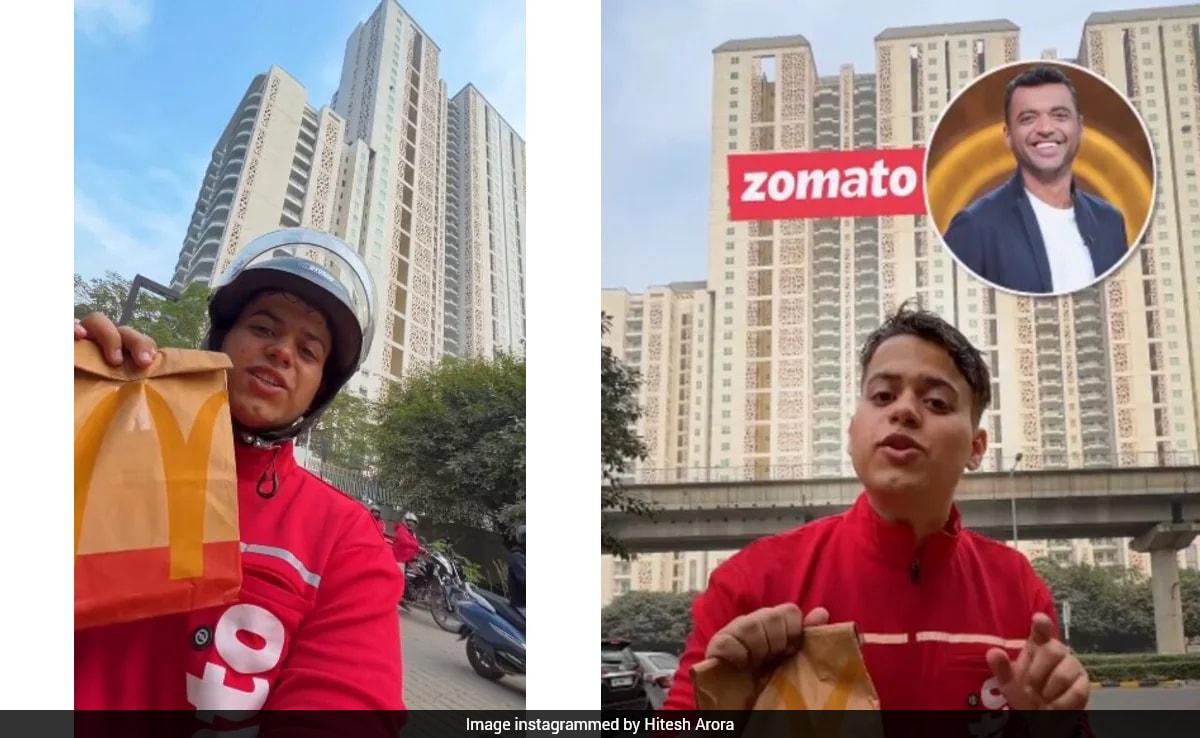 Video: Man Poses As Zomato Delivery Partner To Infiltrate Deepinder ...