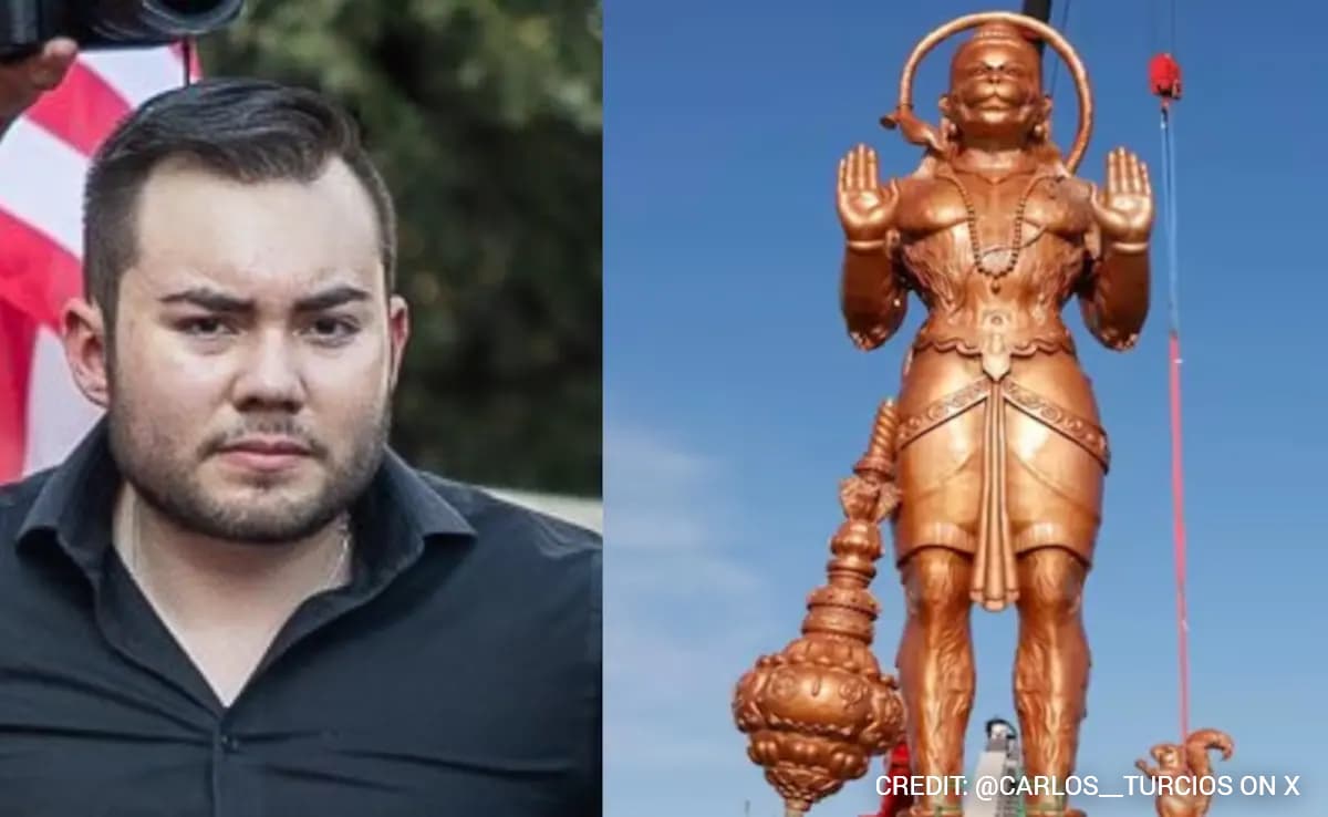 'Stop Invasion': MAGA Leader Questions Presence Of Hanuman Statue In US