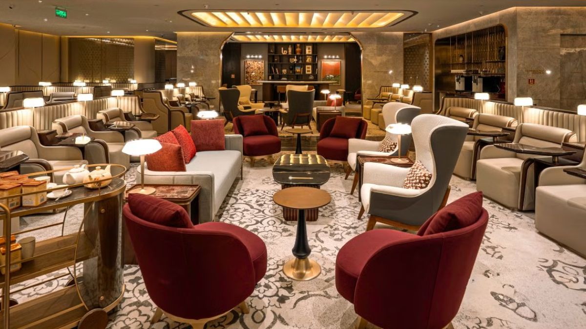 Inside The Brand-New Air India Maharaja Lounge At Delhi Airport, And ...