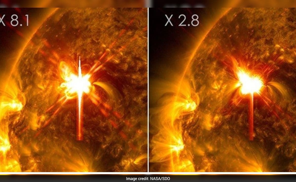 Sun Unleashes Four Powerful Solar Flares, Including An Intense X8.3 ...