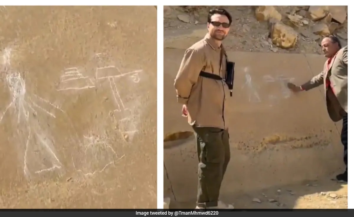 Tour Guide In Egypt Draws On 4,000-Year-Old Pyramid, Video Leads To His ...