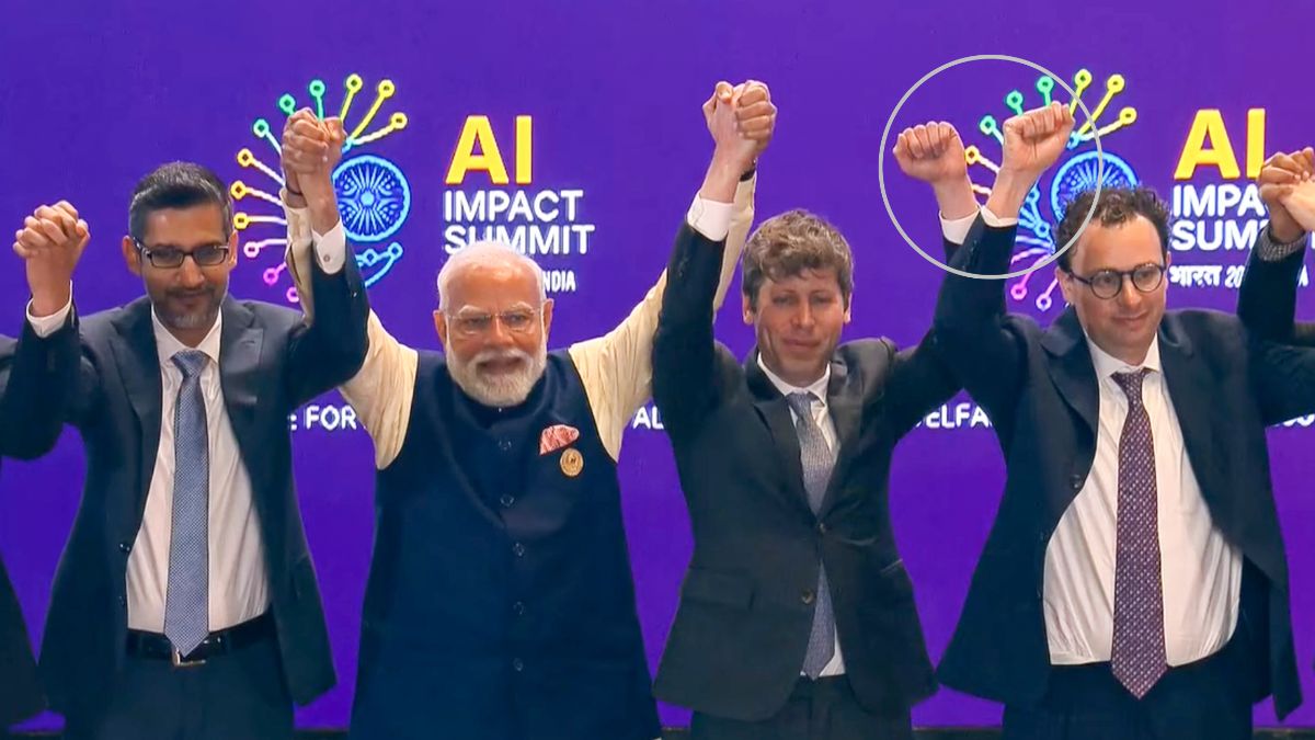 Sam Altman, Dario Amodei, India AI Impact Summit, PM Modi: AI Cold War ...
