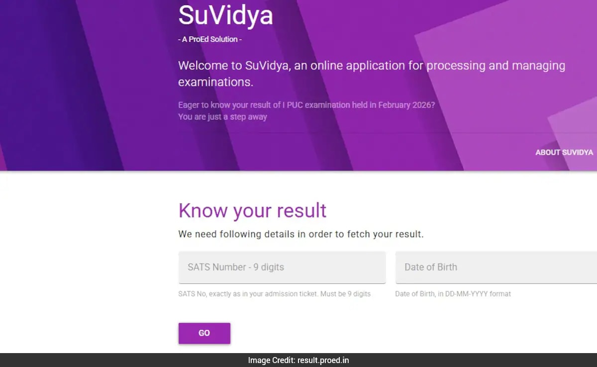 Karnataka 1st PUC Result 2026 Out: Know How To Check And Download Marks ...