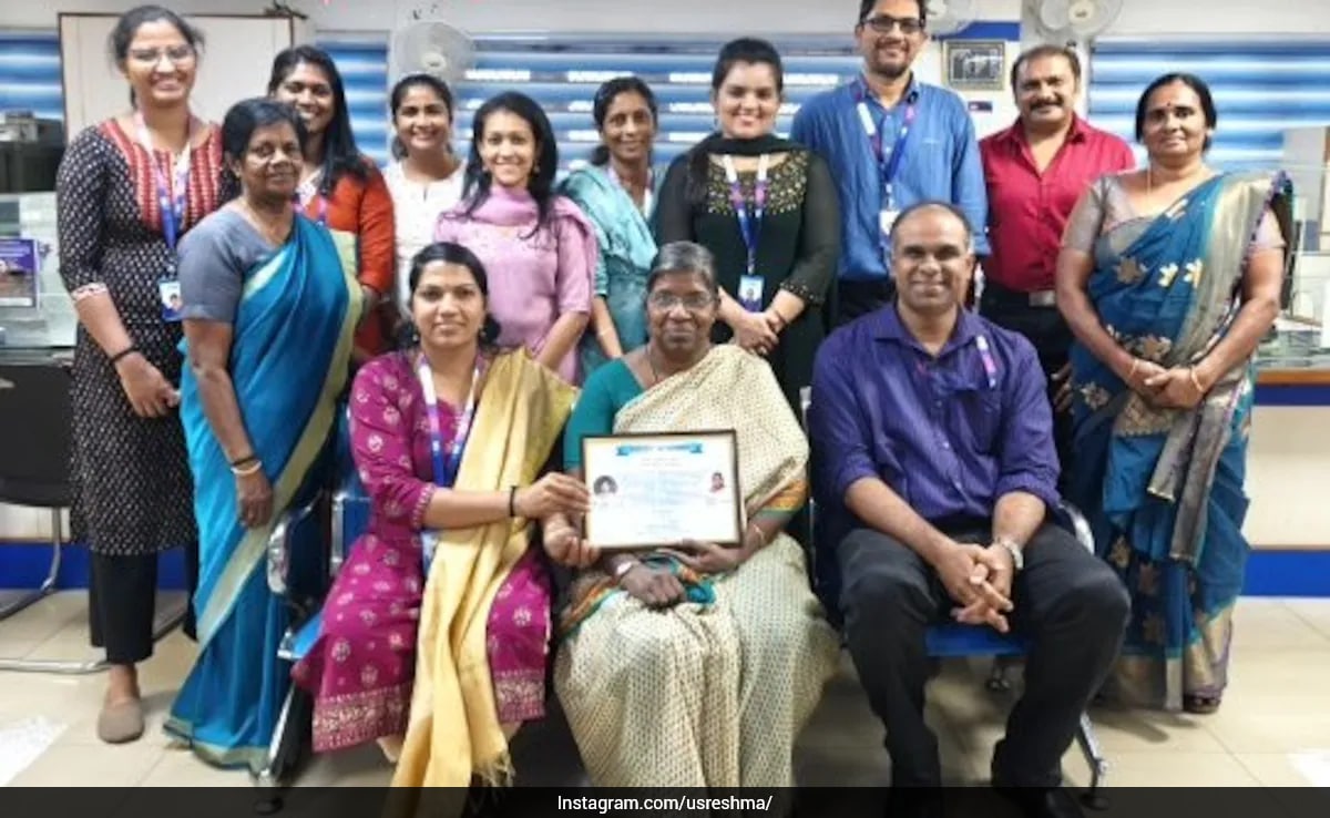 SBI Employee's Emotional Farewell Video From Kerala Wins Hearts Online