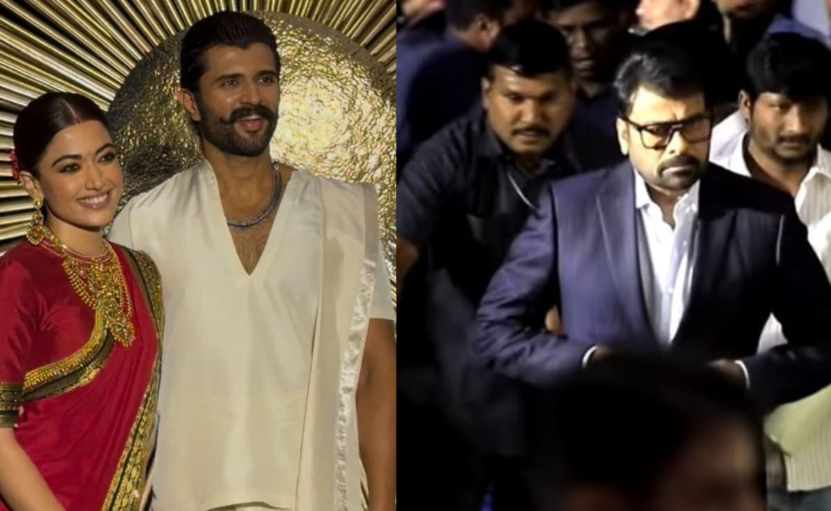 PICS: नानी से लेकर चिरंजीवी तक…विजय-रश्मिका के रिसेप्शन में लगा सितारों ...
