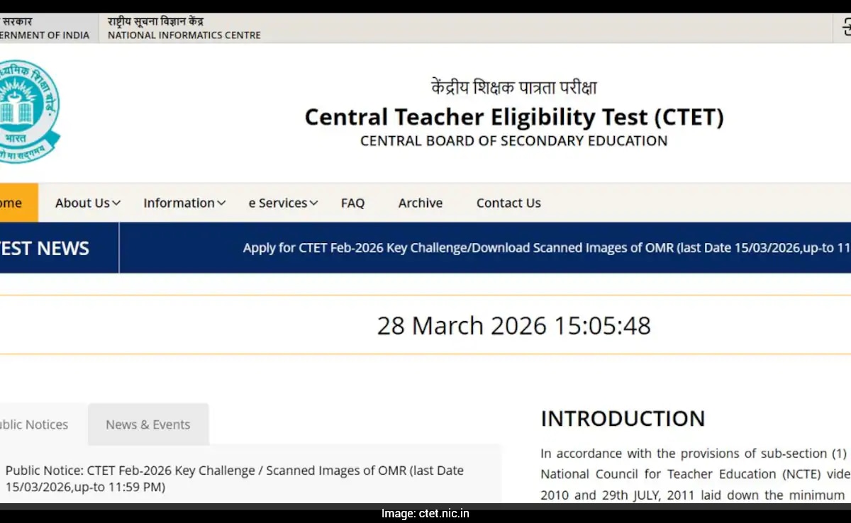 CTET February 2026 Result (LIVE) Updates: CBSE To Release Scorecards ...