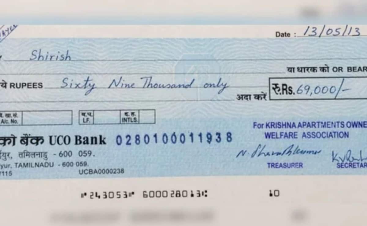 ai chat gpt generated uco bank cheque of rs 69000 goes viral on twitter ...