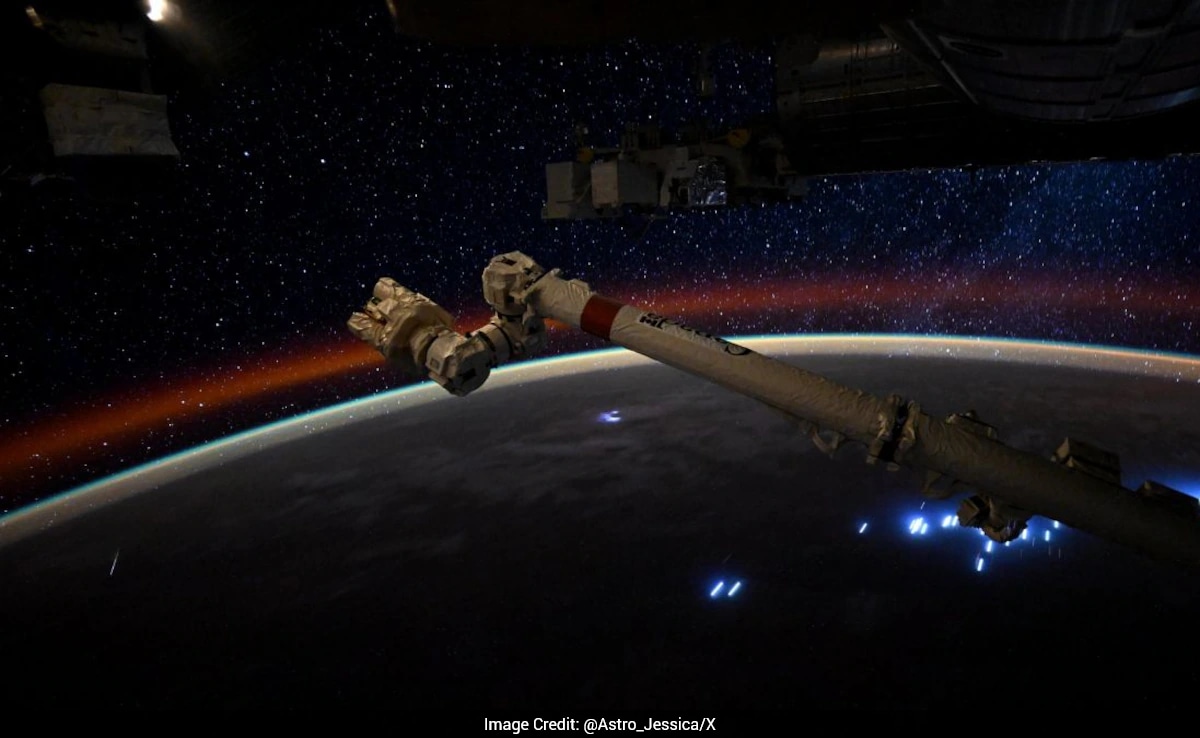 NASA Astronaut Captures Lyrid Meteor Shower From Space Station