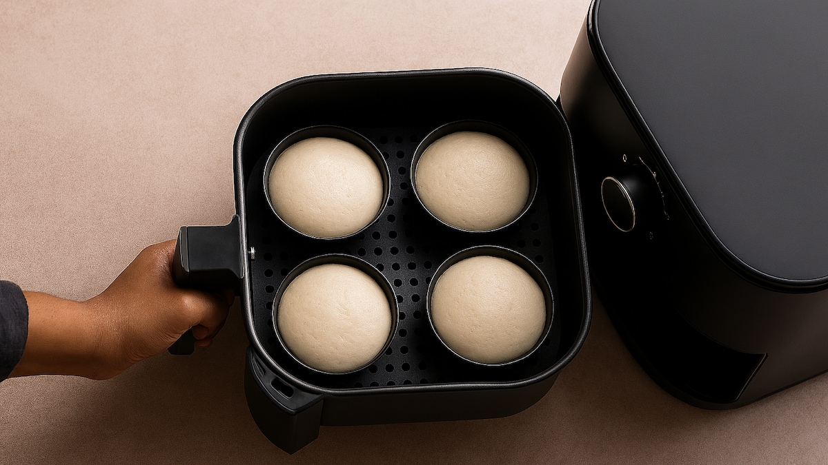 How To Make Soft Idlis At Home Using An Air Fryer - NDTV Food