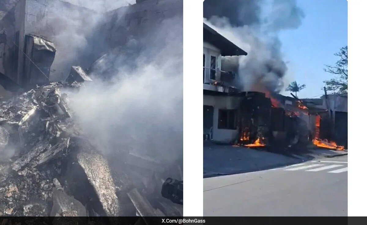 Plane Crashes Into Restaurant in Brazil, Killing Four