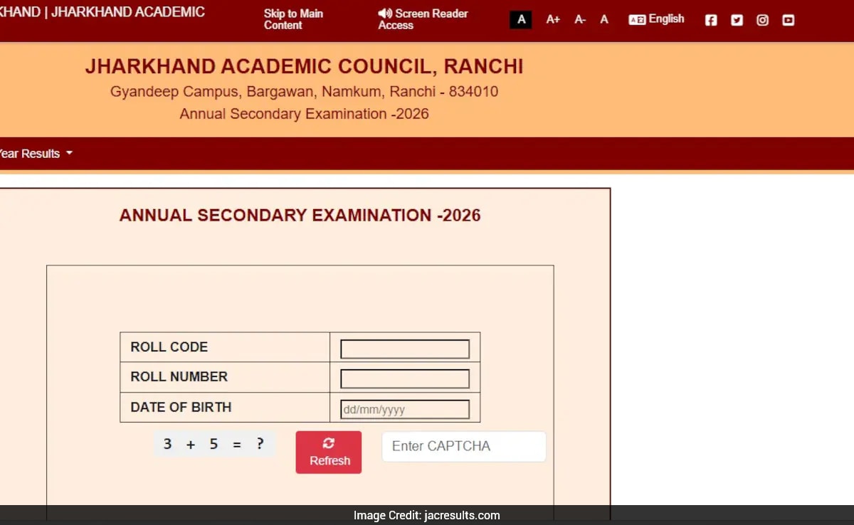 Jharkhand JAC Class 10th Result Live (OUT): 95.27 Per Cent Students ...