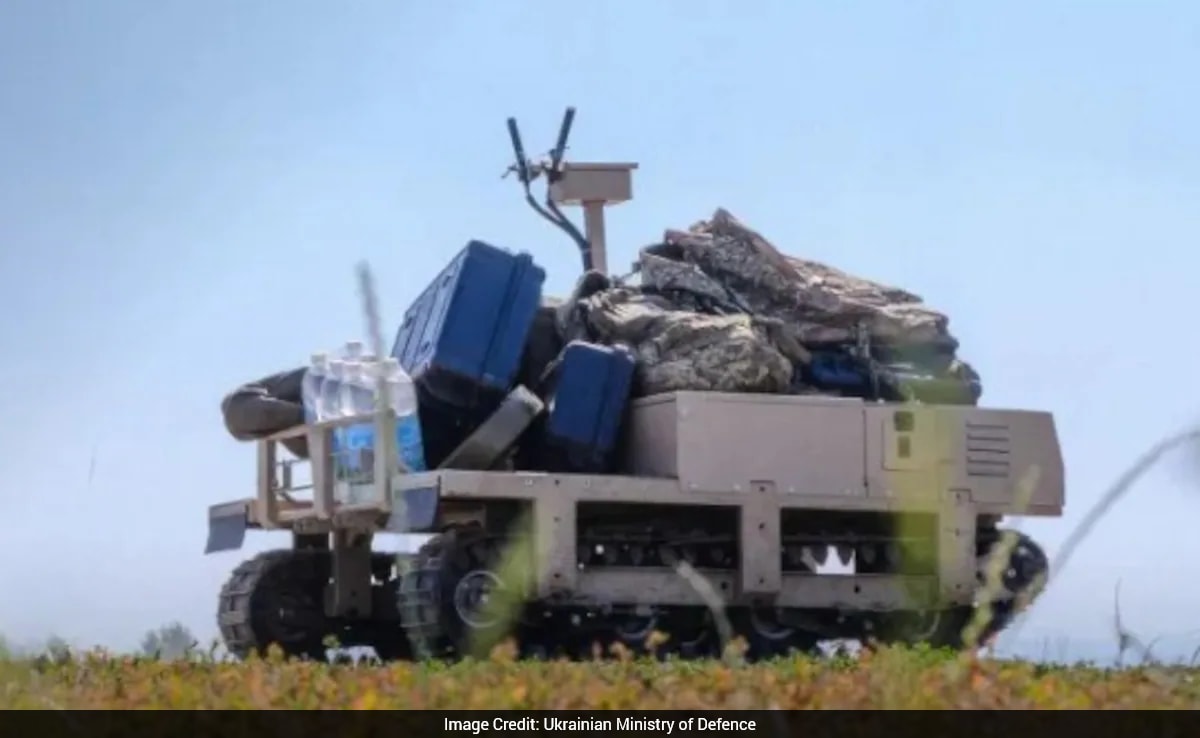 Ukraine's Ground Robots Carry Out 24,500 Missions This Year As War ...