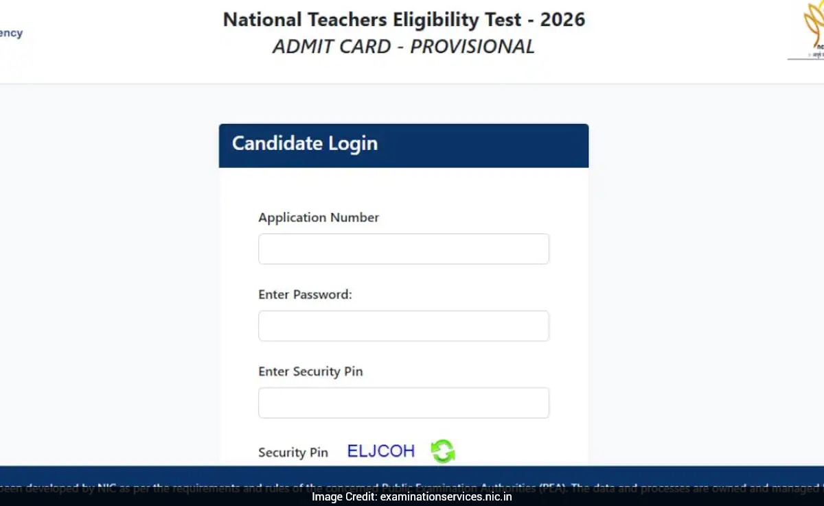 NTA NTET Admit Card 2026 Released for April 28 Exam: Check Download ...