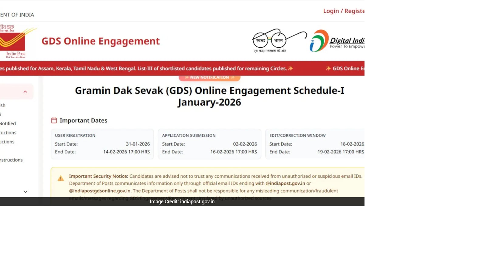 India Post GDS 2026 4th Merit List Out Soon: Check Expected Release ...