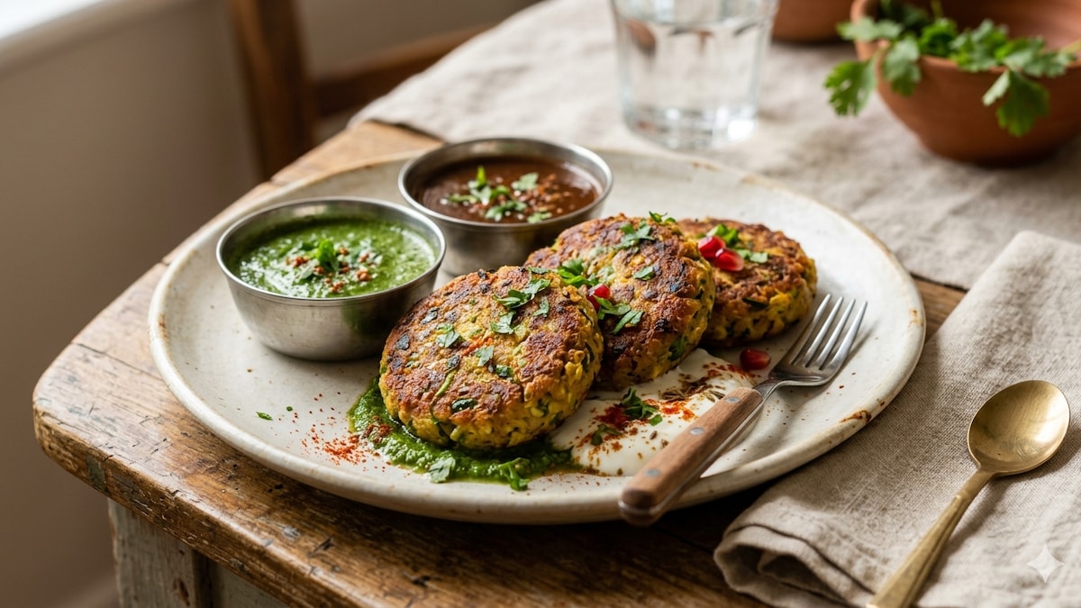 Protein-Rich Moong Dal Lauki Tikki For Healthy Snacking - NDTV Food