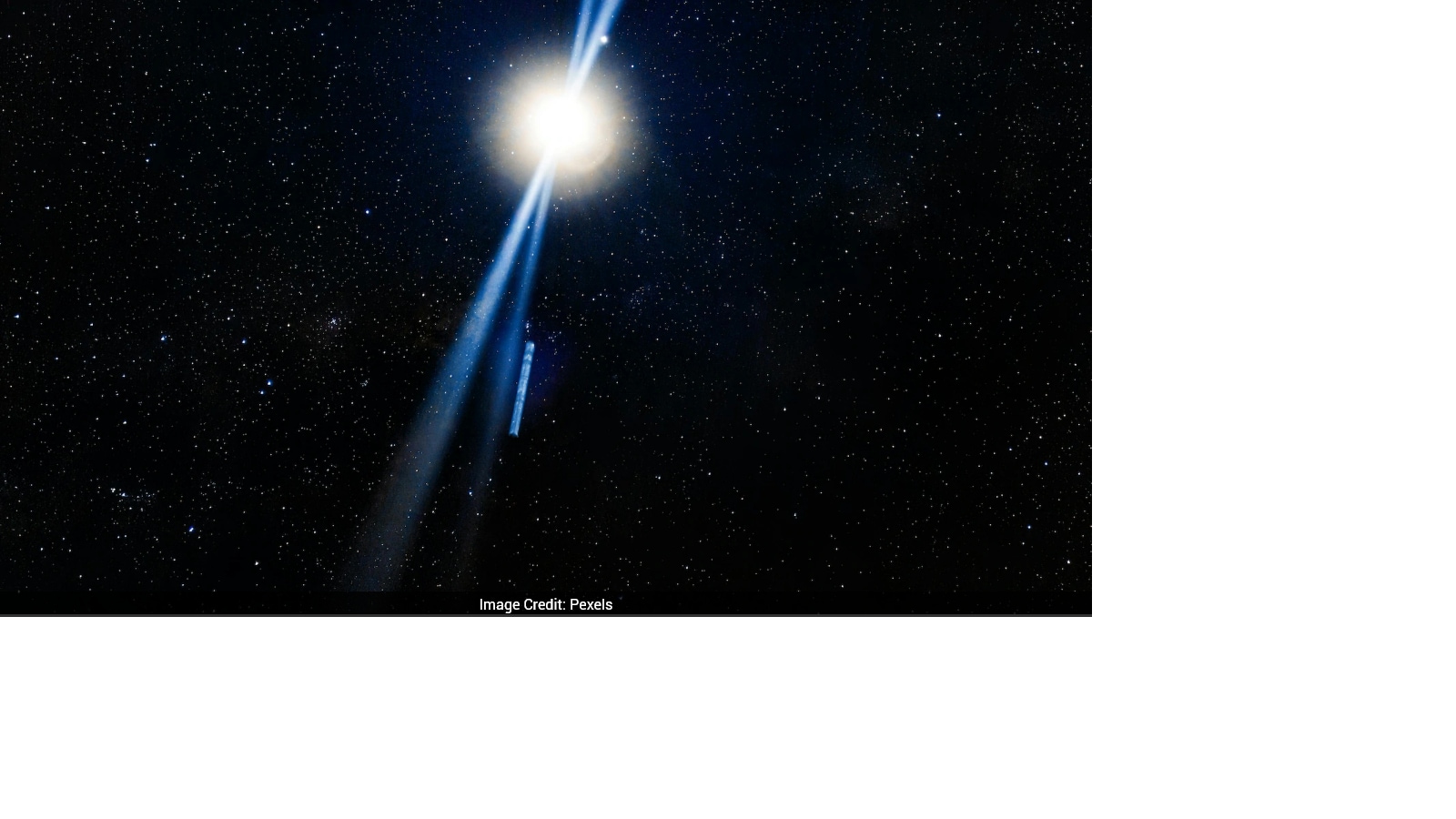 Study Reveals Rare Deep Space Blue Flashes May Be Caused By Violent ...