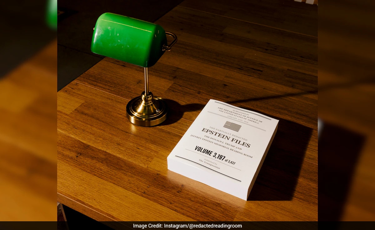 Library Containing All 3.5 Million Pages Of Epstein Files Opens In New York
