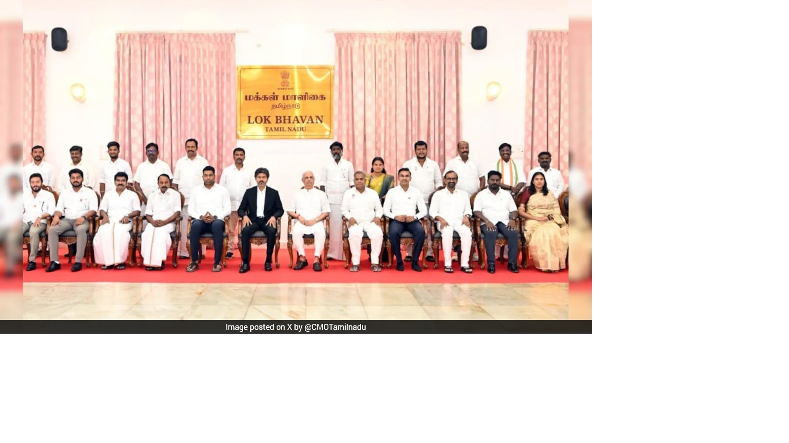 Inside Tamil Nadu Chief Minister Vijay's "Cabinet Of Firsts"