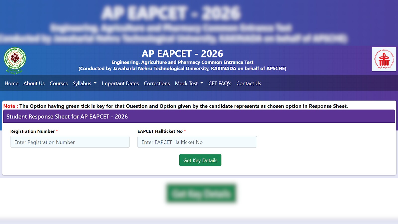 AP EAMCET Answer Key 2026 OUT @cets.apsche.ap.gov.in; Check Direct Link ...