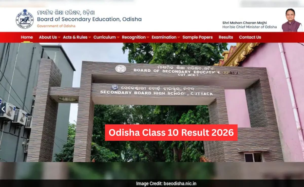 Odisha Class 10 Result 2026 OUT: Direct Link To Download Scorecard
