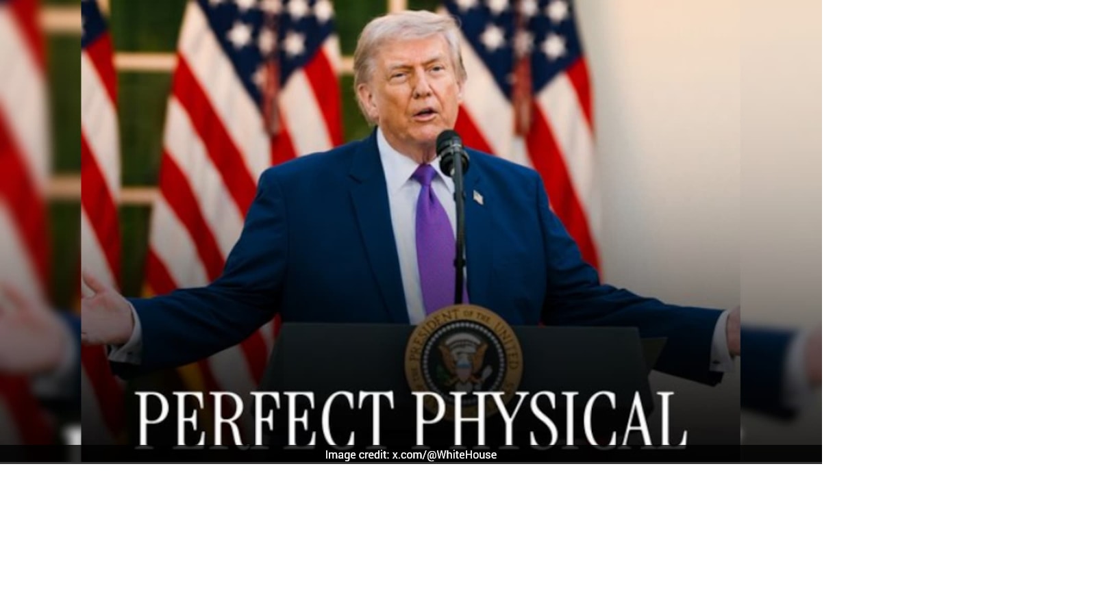 Ahead Of 80th Birthday, Donald Trump Declares Himself In "Perfect" Health