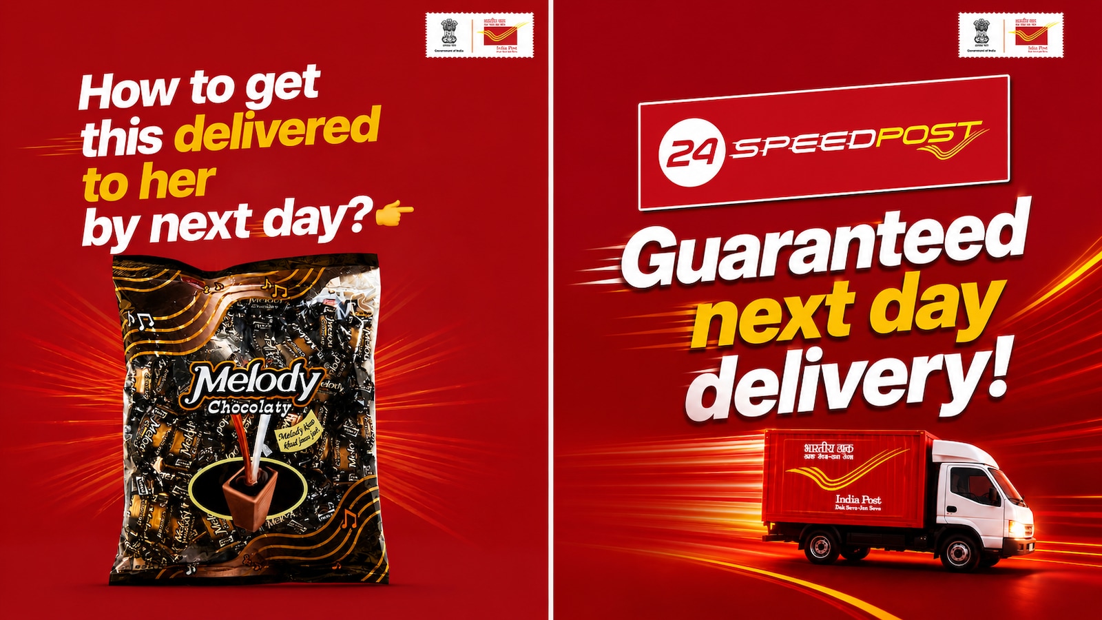 India Post Joins 'Melody Toffee' Meme Frenzy With Viral '24SpeedPost ...