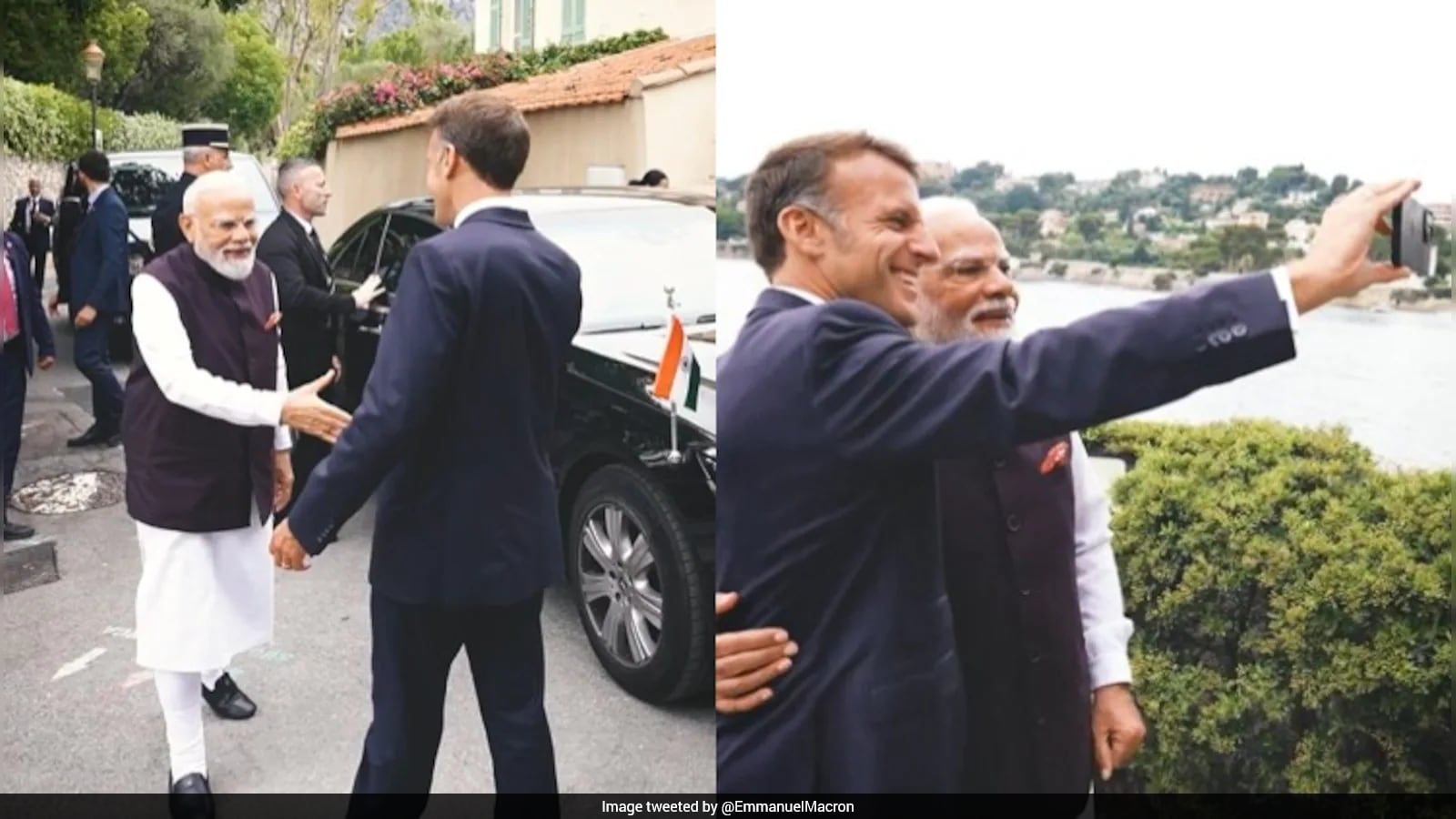 Watch: French President Macron Gives PM Modi's Visit a Bollywood Spin ...