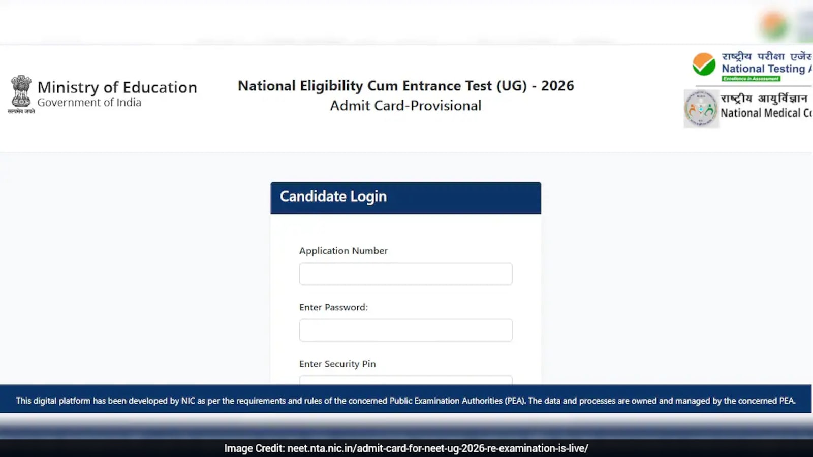 NEET Aspirants Flag Issues In Accessing Admit Card, Exam Body Says ...